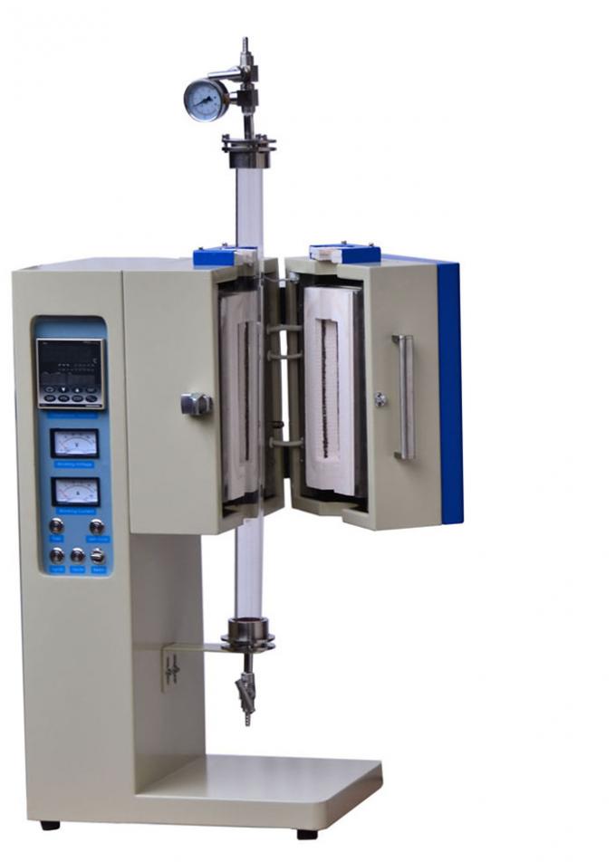 60 * 300mm OD Vertical Tube Furnace , 1100C Programmable Vacuum ...