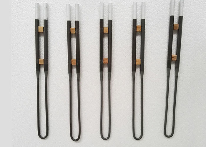 Electric Mosi2 Resistance Heating Element 1700C 1800C U Type Box ...